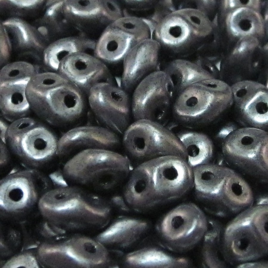 Super Duo Matte Hematite